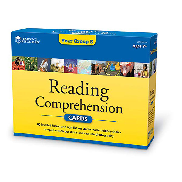 Reading Comprehension Cards - Year Group Three - IMS Ltd