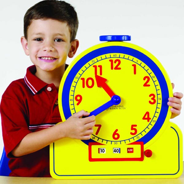 Primary Time 12-Hour Learning Clock - IMS Ltd