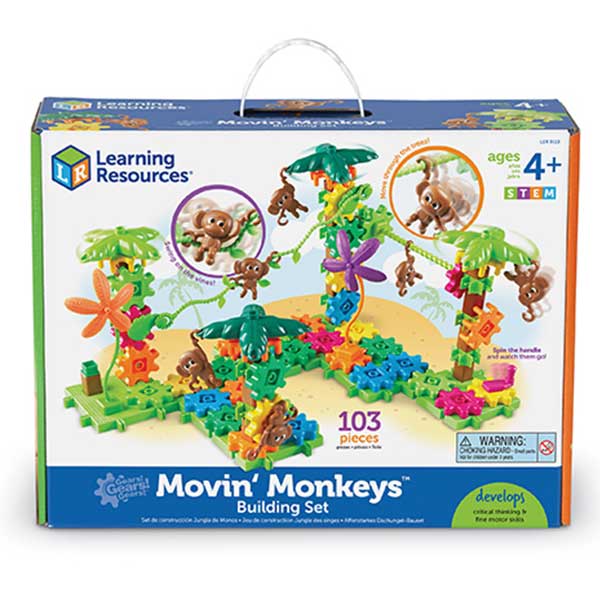 Movin' Monkeys Gears Building Set - IMS Ltd