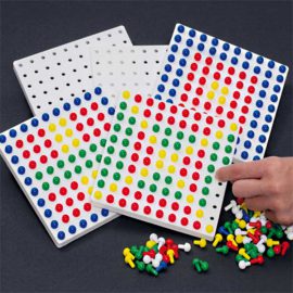 Colourful Peg Boards Pack 5pk - IMS Ltd