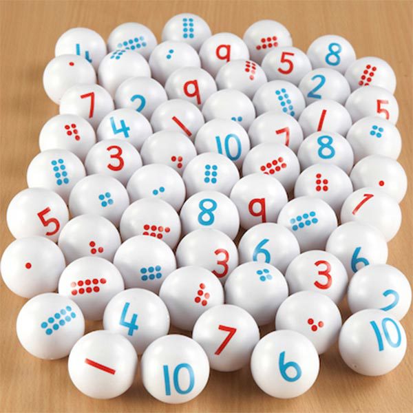 Counting and Number Ping Pong Balls - IMS Ltd
